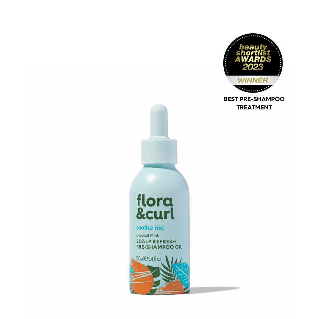 Scalp Oil Itchy Scalp Pre Shampoo Treatment Flora Curl