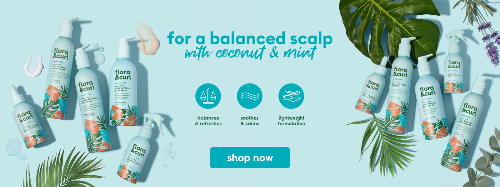 Natural & Botanical Curly Hair Products – Flora & Curl
