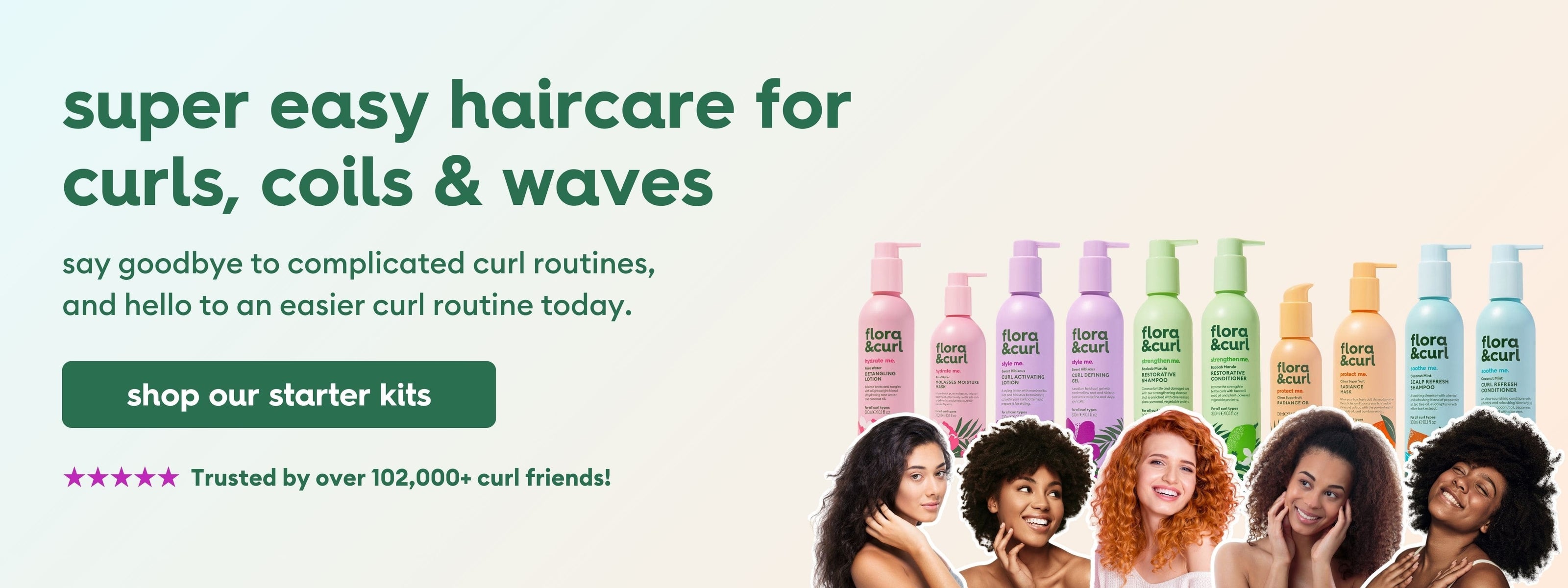 Natural & Botanical Curly Hair Products – Flora & Curl UK