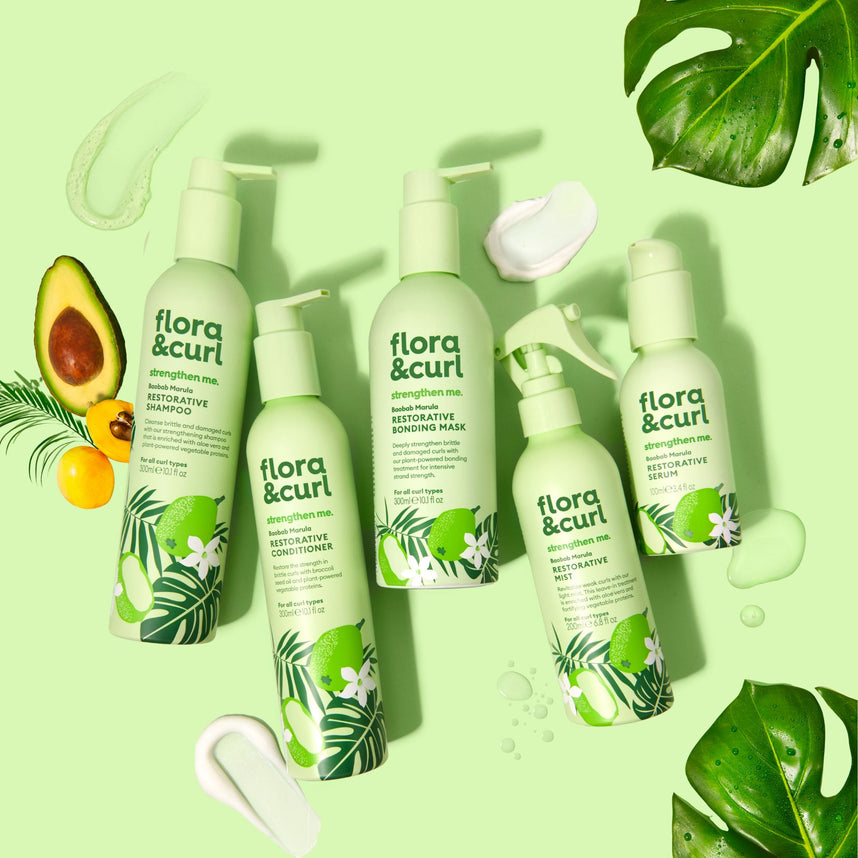 Natural & Botanical Curly Hair Products – Flora & Curl